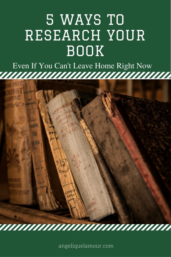 5 Ways to Research Your Book - ANGELIQUE L'AMOUR